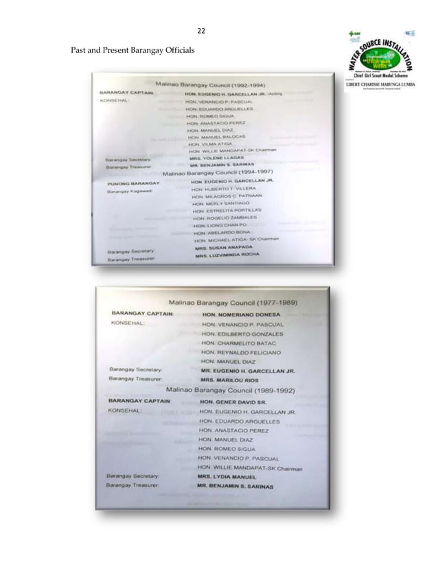 Chief Girl Scout Logbook.Dimples Lumba.Palawan Council | DOCX