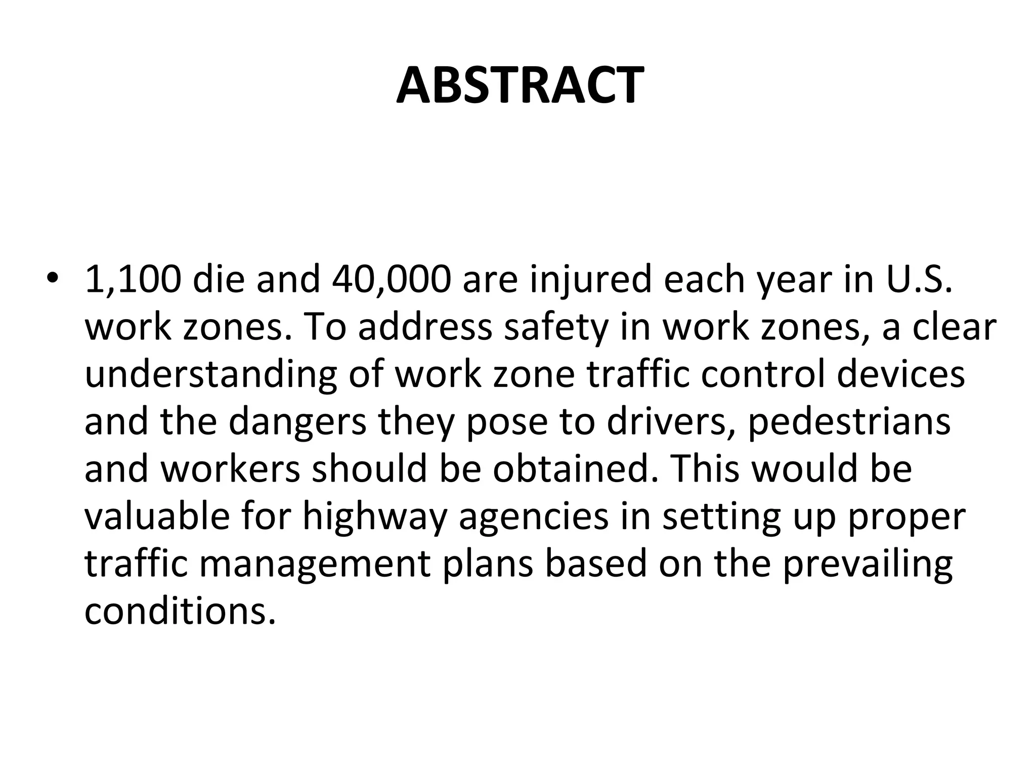 Improving Work Zone Safety: Why should we consider Water-Filled ...