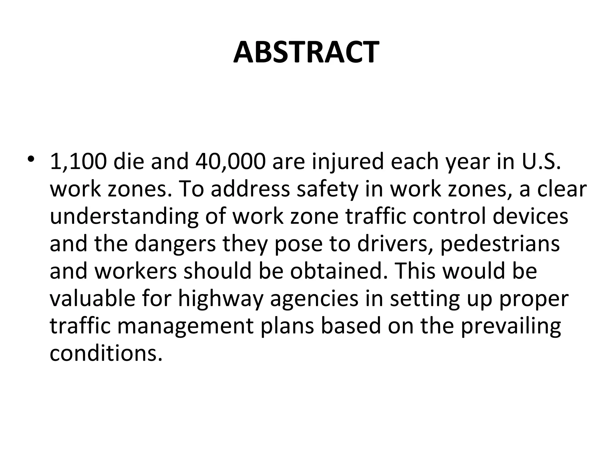 Final Longitudinal Channelizing Devices | PPT