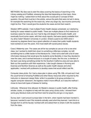 Final long version notes for Preparing Health Sciences Students for ...