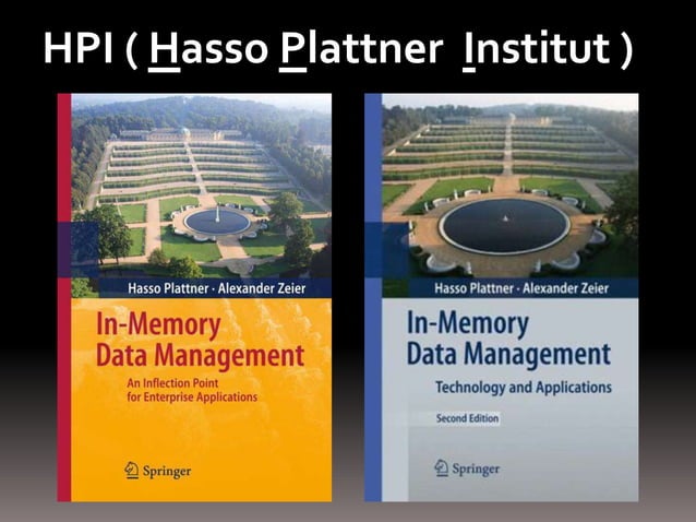 in-memory database system and low latency | PPTX | Databases | Computer Software and Applications