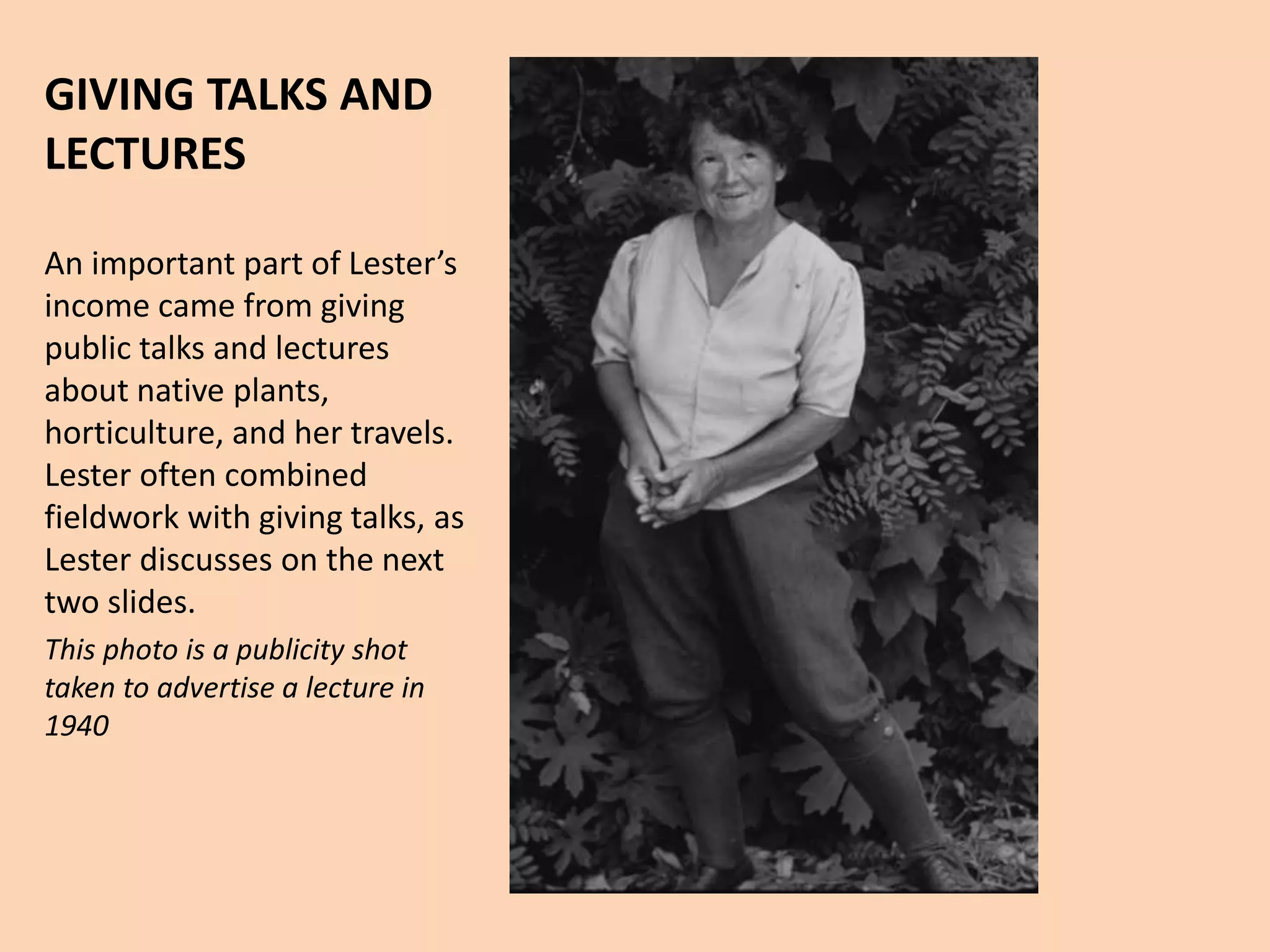 Lester Rowntree, California Native Plant Woman | PPTX