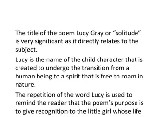 The Grey Poem Meaning