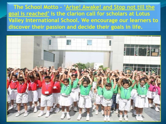 Lotus Valley International School, Gurgaon, Haryana | PPSX