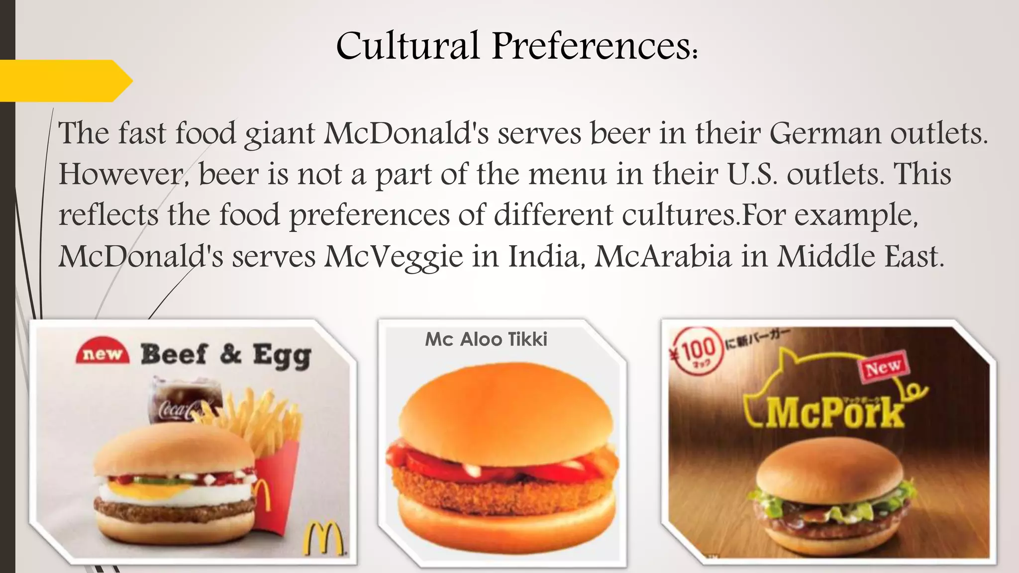 Advertisement analysis of McDonald (Segmentation ,Targeting,Positioning ...