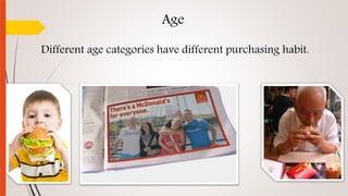 Advertisement analysis of McDonald (Segmentation ,Targeting,Positioning ...