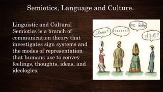 Basics of semiotics, a winning assignment | PPTX