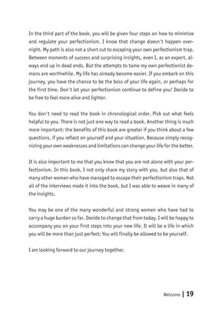 Finally imperfect – From perfectionism to lightness | PDF