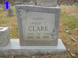 Gravestone project part one | PPT