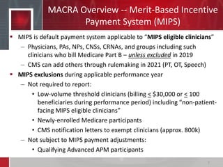 Understanding MACRA's Strategic and Compliance Considerations | PPT