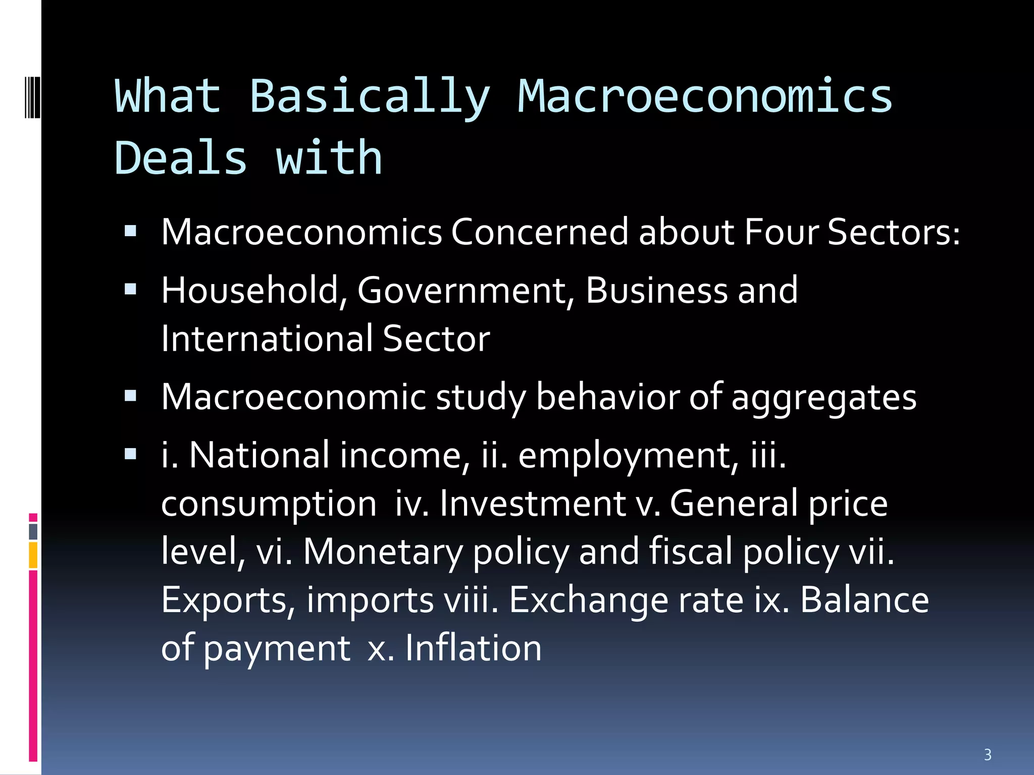 Introduction to Macroeconomics: National Income | PPTX