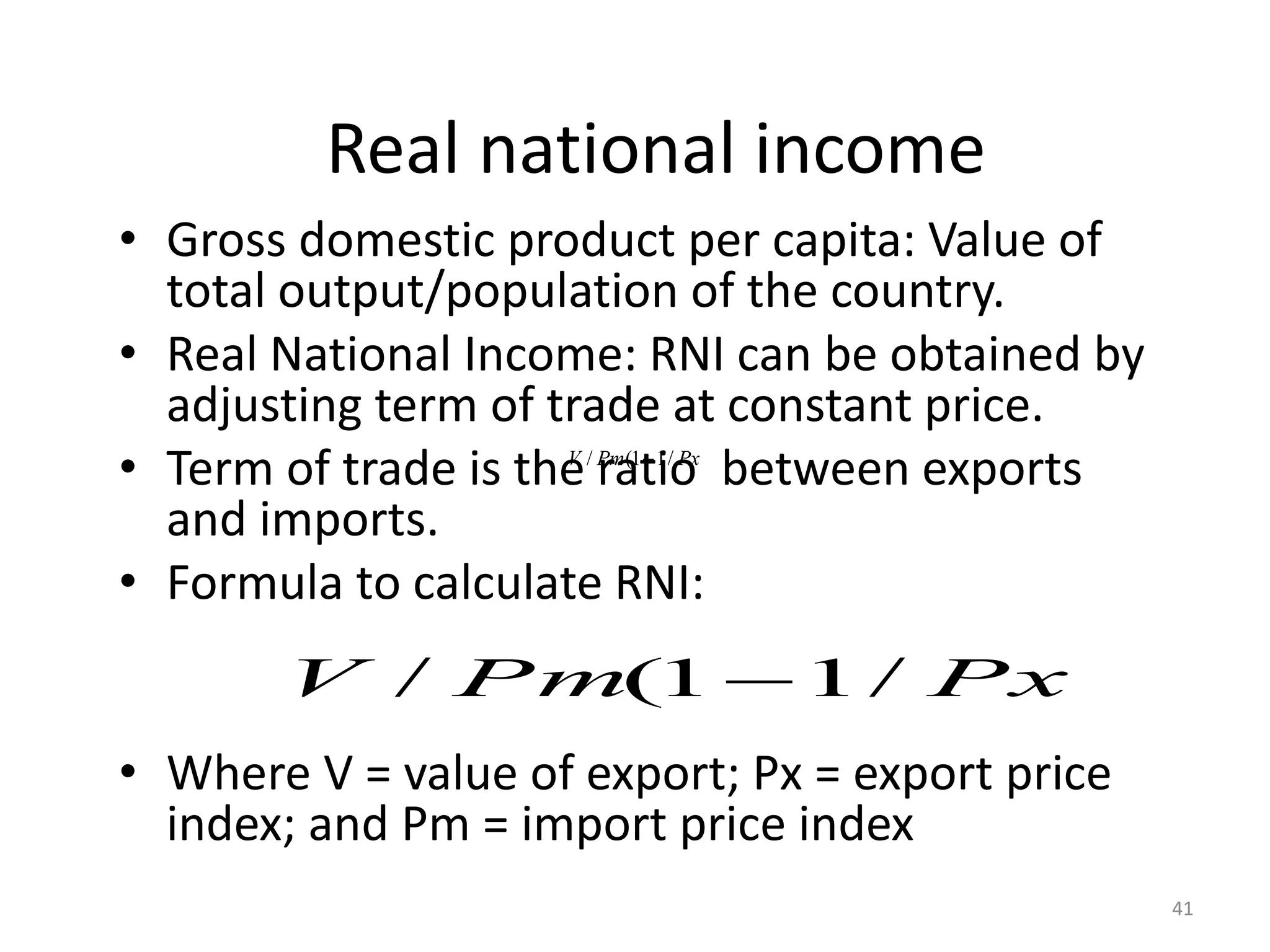 Introduction to Macroeconomics: National Income | PPTX