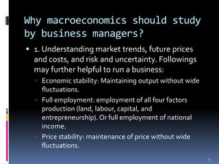 Introduction to Macroeconomics: National Income | PPTX