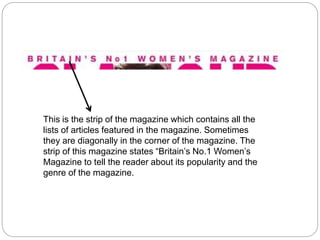 Final magazine cover analysis | PPTX