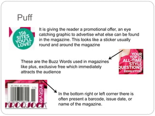 Final magazine cover analysis | PPTX