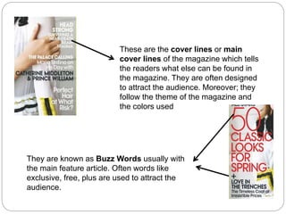 Final magazine cover analysis | PPTX