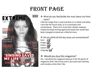 Final Magazine Feedback | PPT