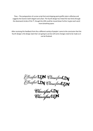 Final major project | DOC