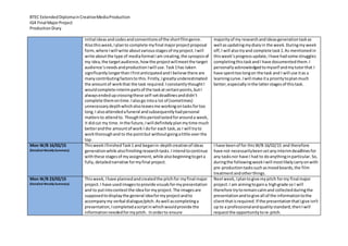 Final major project production diary template 2014 2015 (2) - for mer…