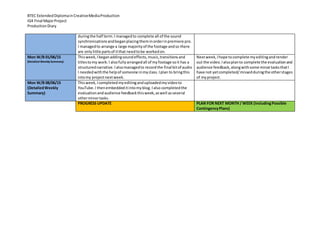 Final major project production diary template 2014 2015 (2) - for mer…