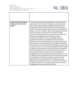 Final major project proposal form | DOCX