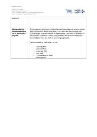 Final major project_proposal_form_updated | PDF