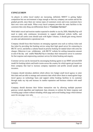 Final makmytrip case study | PDF