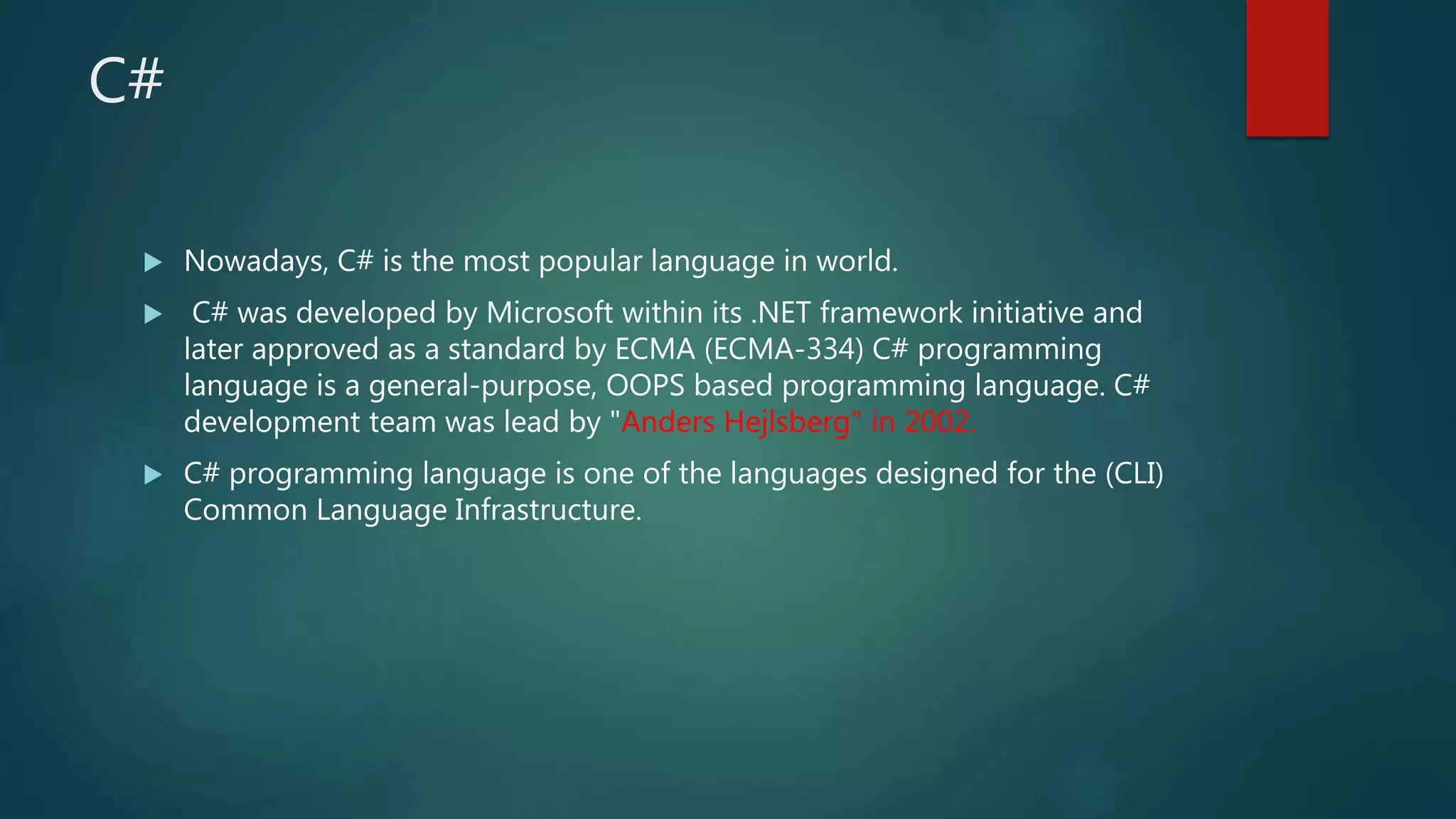 Introduction To Programming Languages Pptx Programming Languages Computing