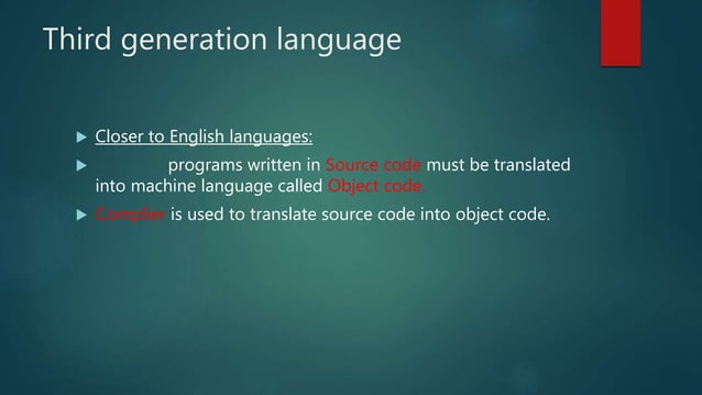 introduction to programming languages | PPTX | Programming Languages ...