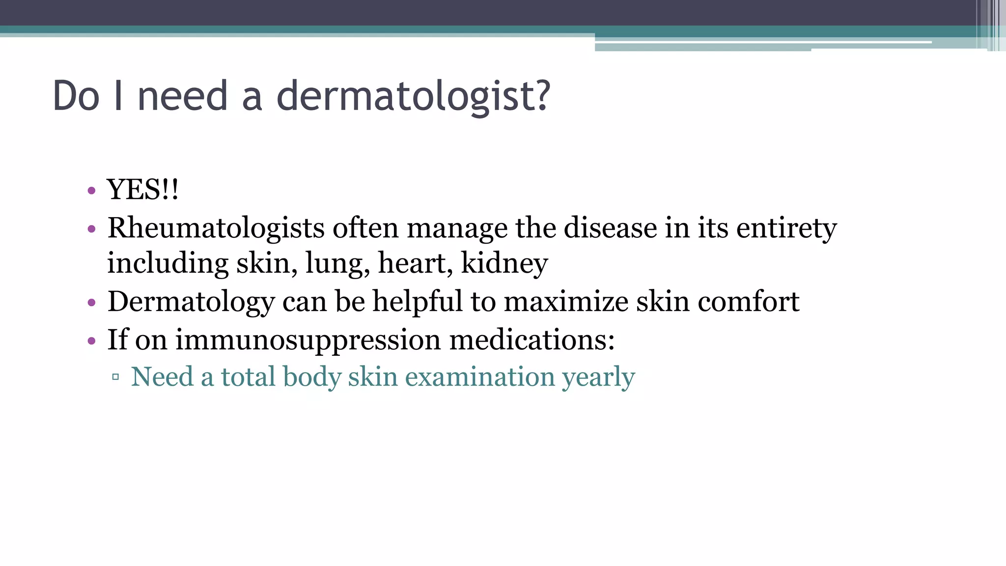 Management of the Skin with Scleroderma | PPTX
