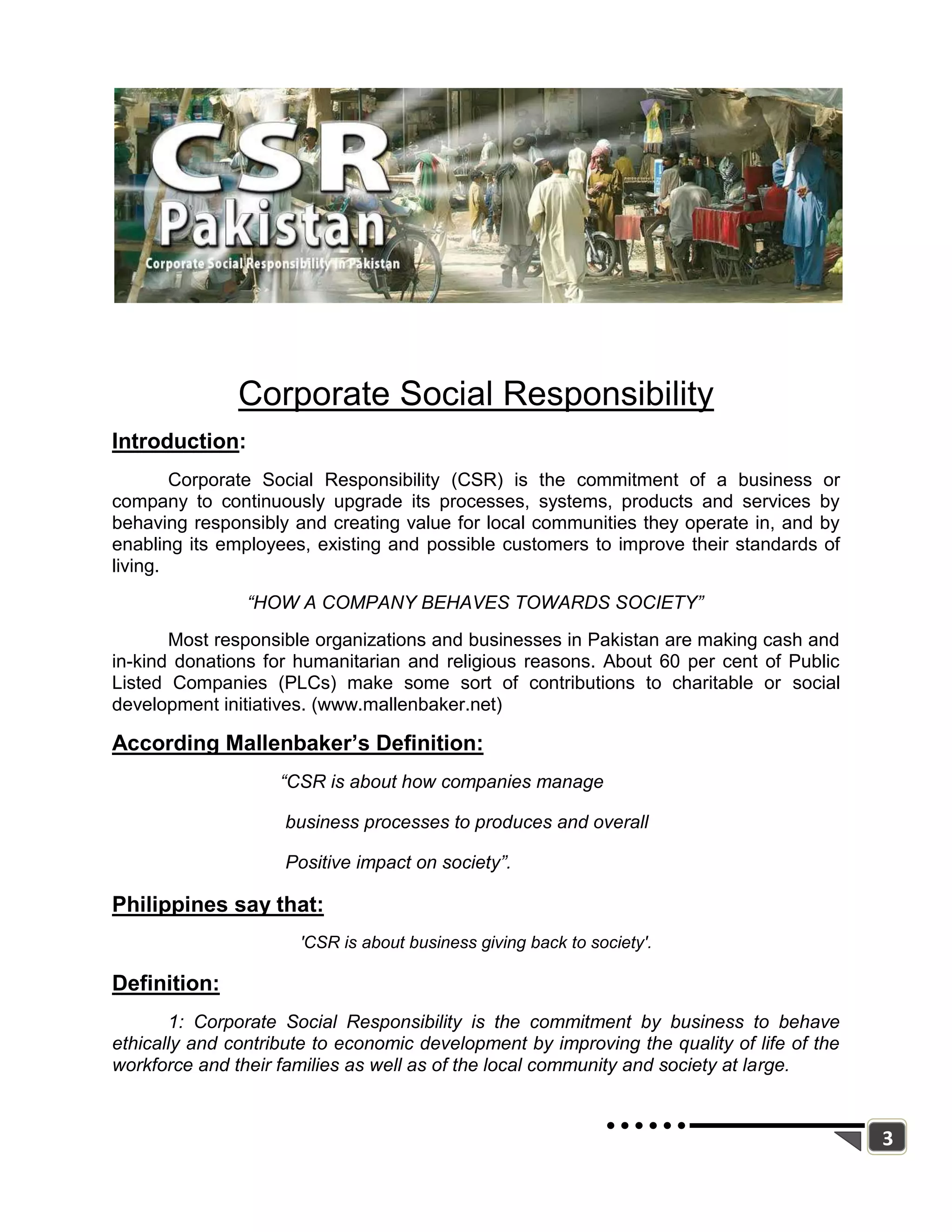 Corporate Social Responsibilty & greening Management. | DOCX