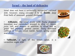 Culture of Israel | PPTX