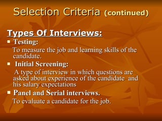 Human resource management process | PPT