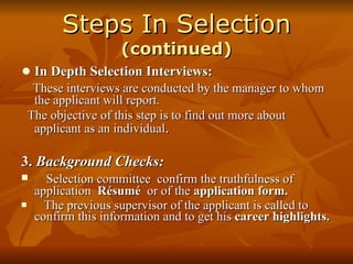 Human resource management process | PPT