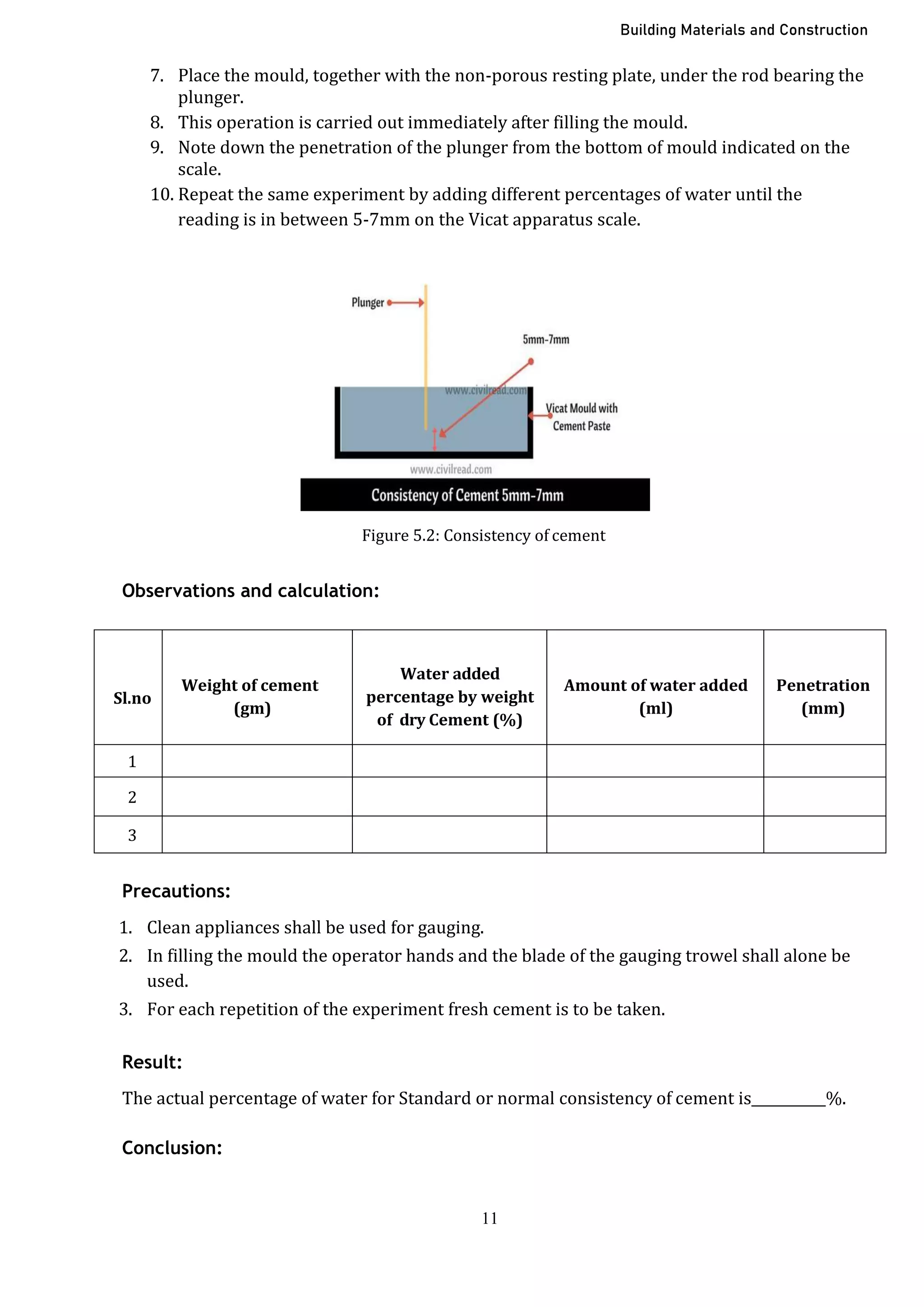 Laboratory Instruction Manual for Civil Engineers | PDF | Civil ...