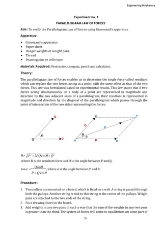 Laboratory Instruction Manual for Civil Engineers | PDF