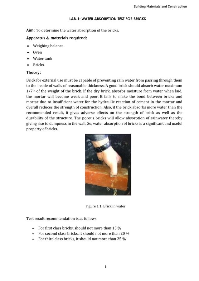 Laboratory Instruction Manual for Civil Engineers | PDF | Civil ...