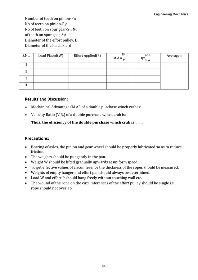 Laboratory Instruction Manual for Civil Engineers | PDF | Civil ...