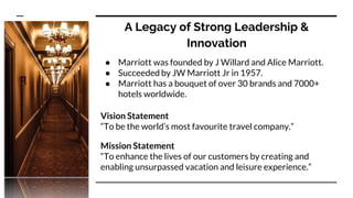 Final Marriott Project Presentation | PPTX