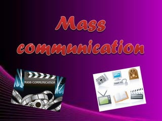career in mass communication | PPTX
