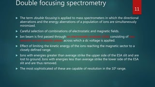 instrumentation of mass spectrometry | PPTX