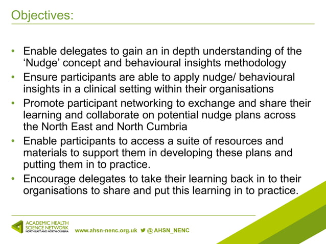 NUDGE Master Class presentation | PDF