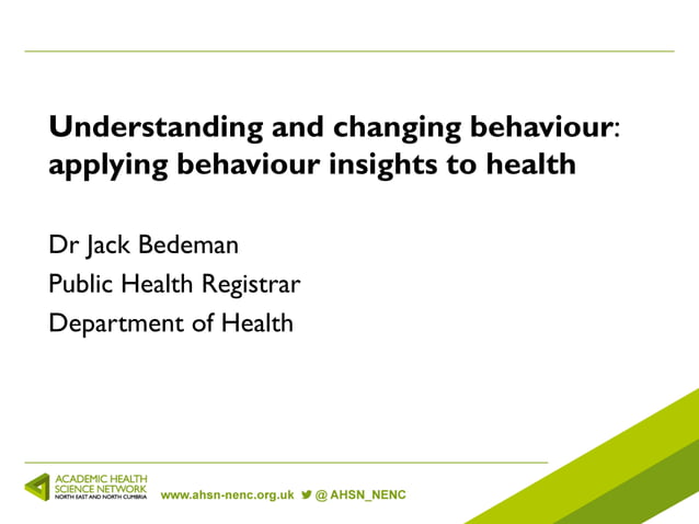 NUDGE Master Class presentation | PDF