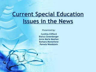 Special Education Issues | PPT