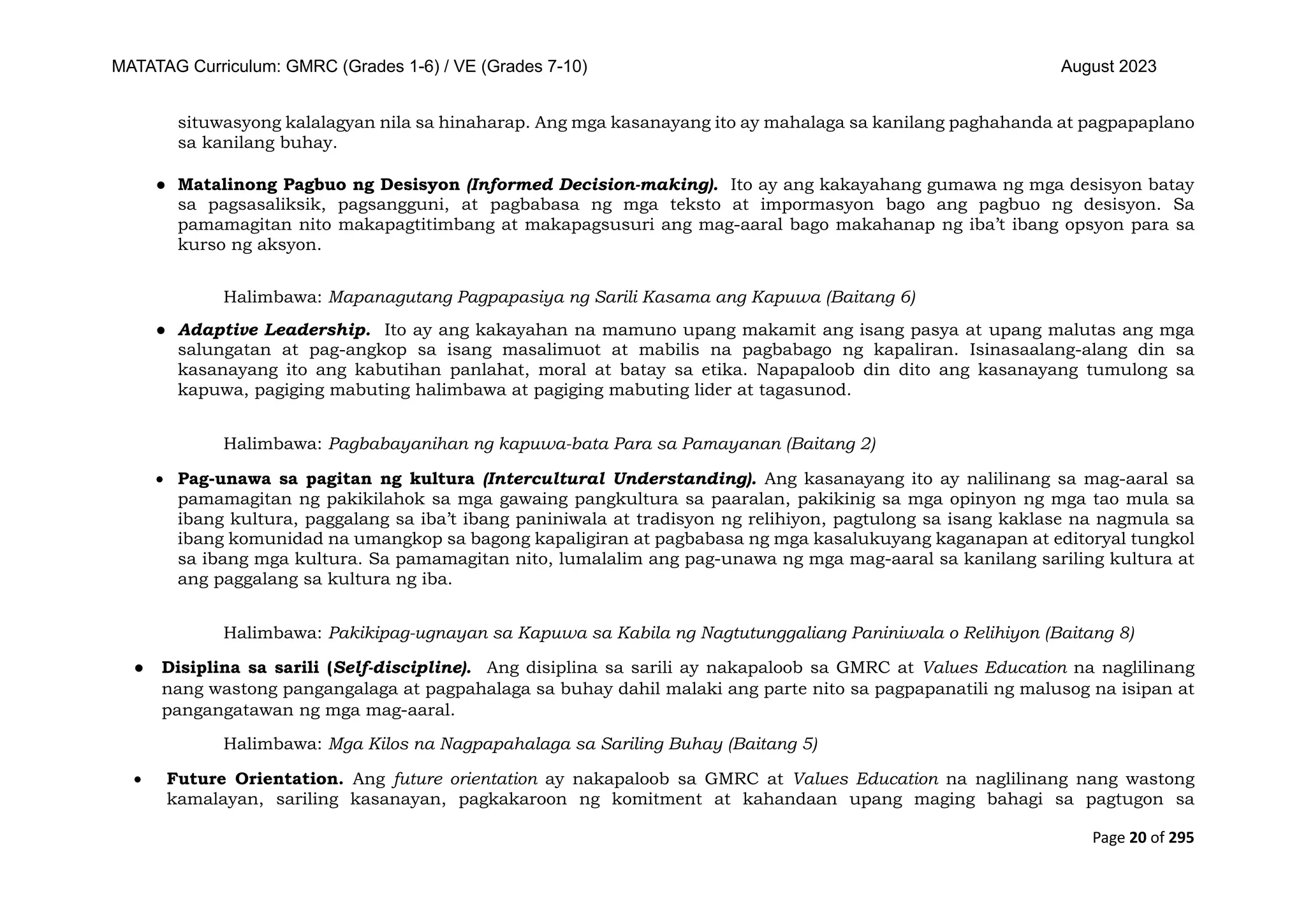 FINAL MATATAG GMRC and VE CG 2023 Grades 1-10.pdf
