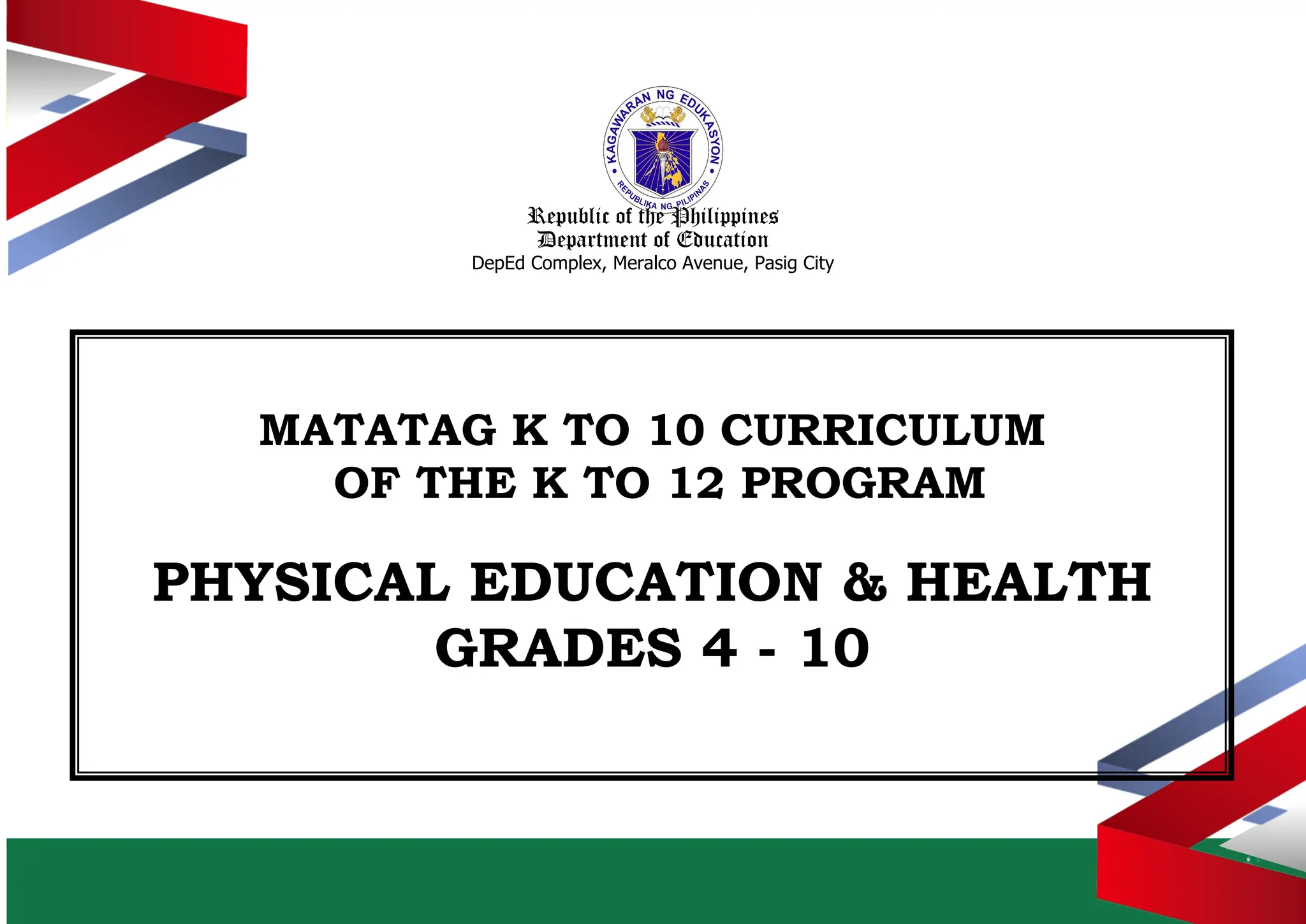 FINAL MATATAG PE and Health CG 2023 Grades 4-10.pdf