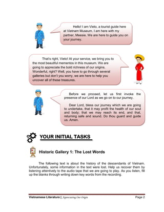 Grade 8 Learning Material (Lac Long Quan and Au Co: The Legend of ...