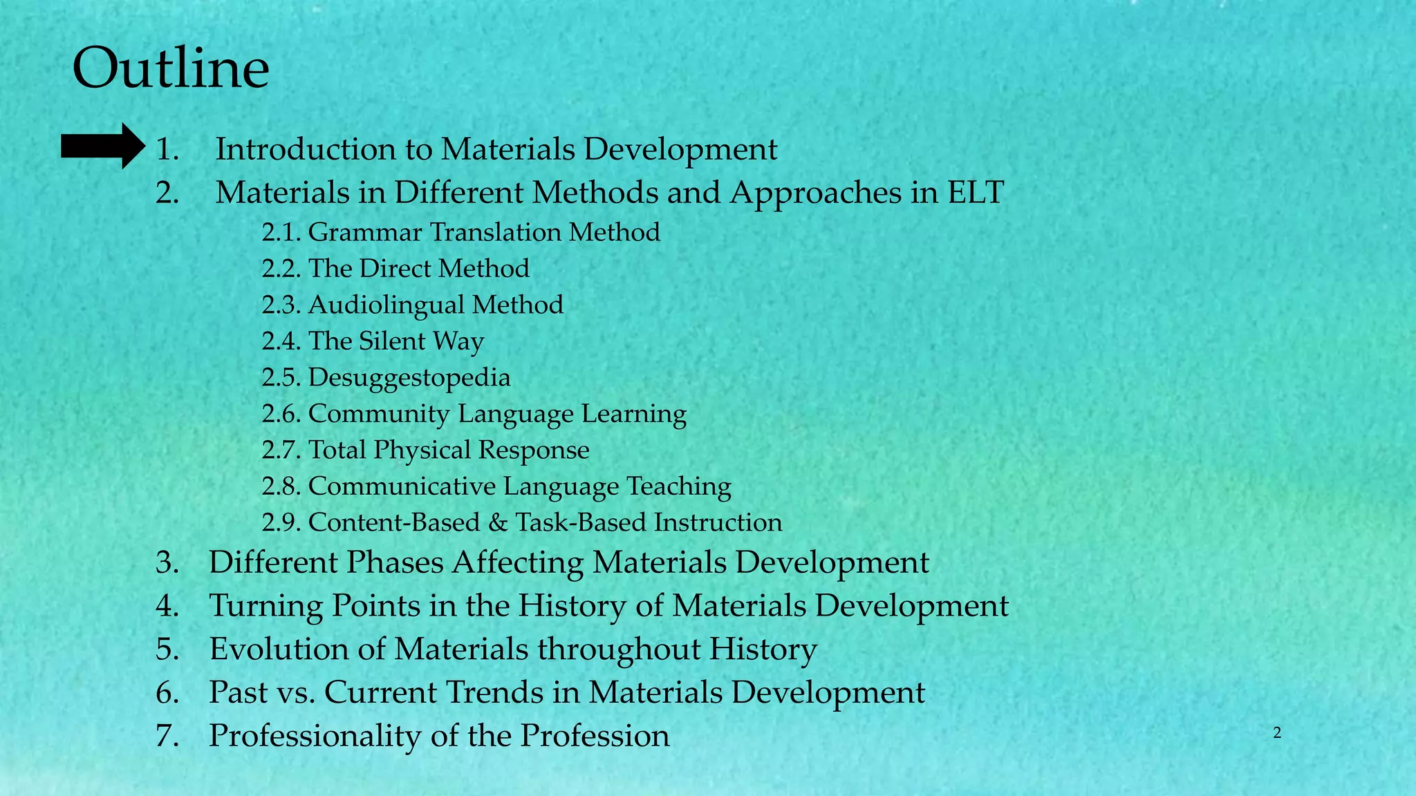 Materials Development in ELT | PPTX | Education