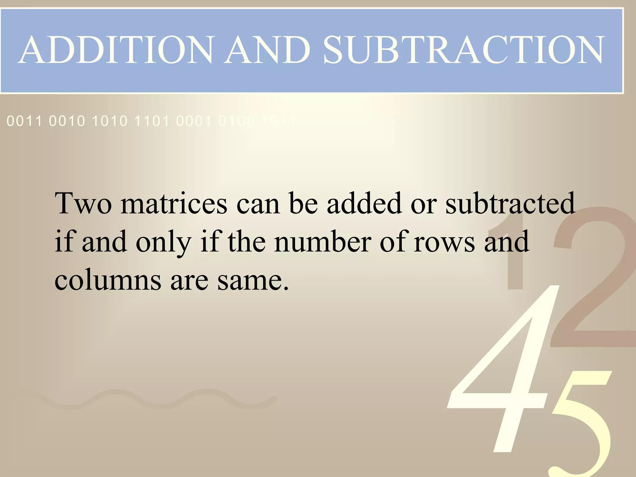 Final matrix ppt | PPT