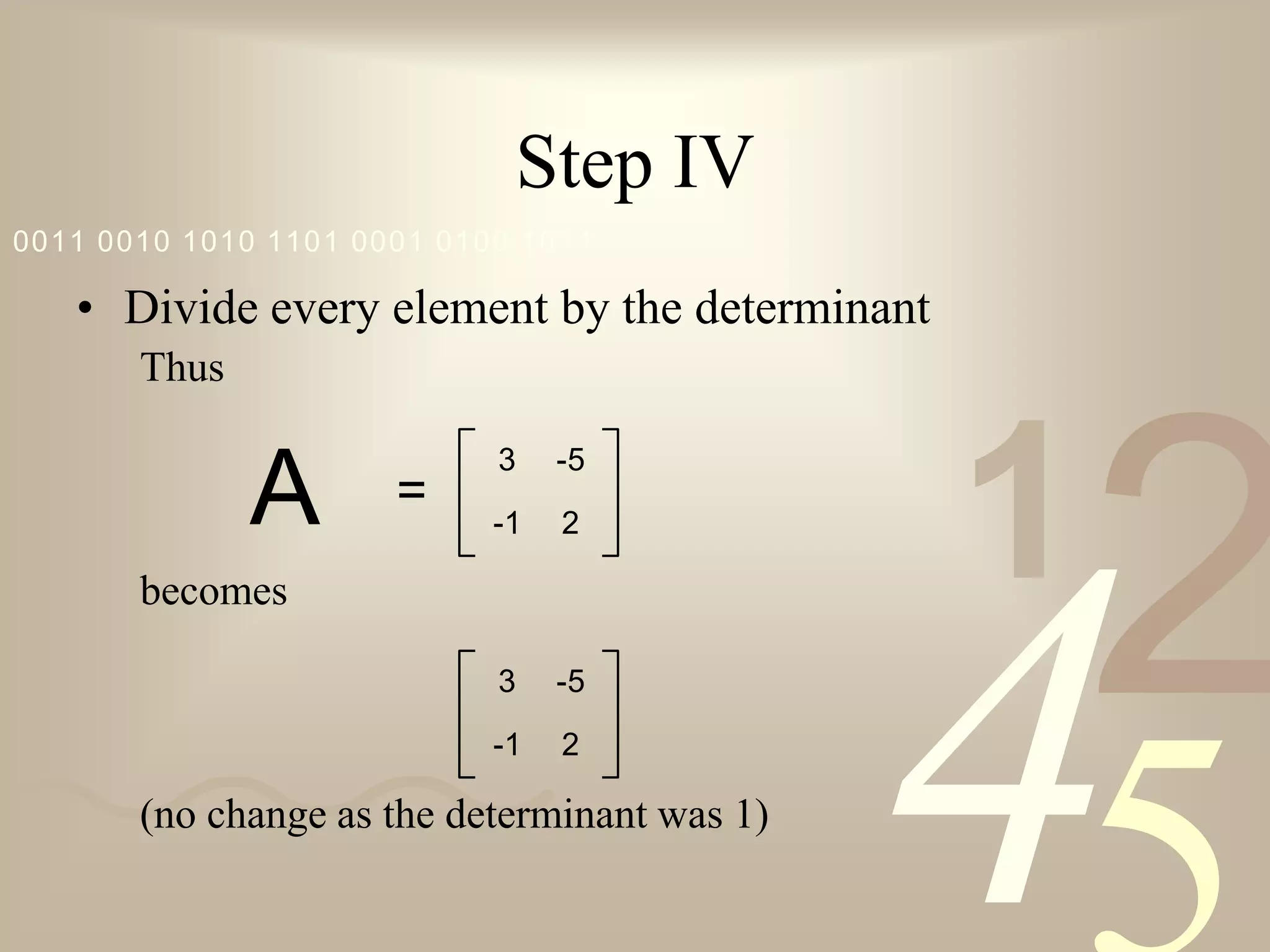 Final matrix ppt | PPT